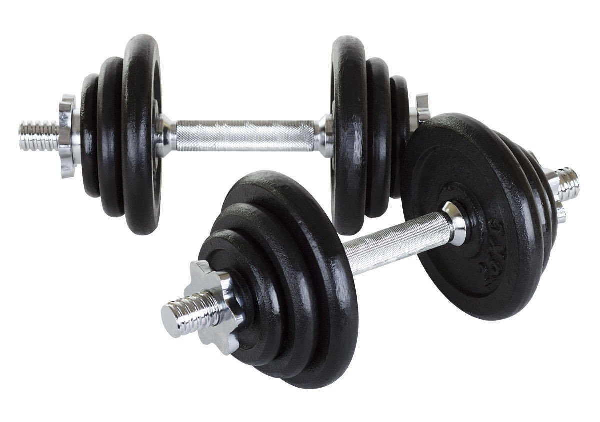 Hantle żeliwne 2 x 10 kg - Hop Sport | Marbo-Sport.pl