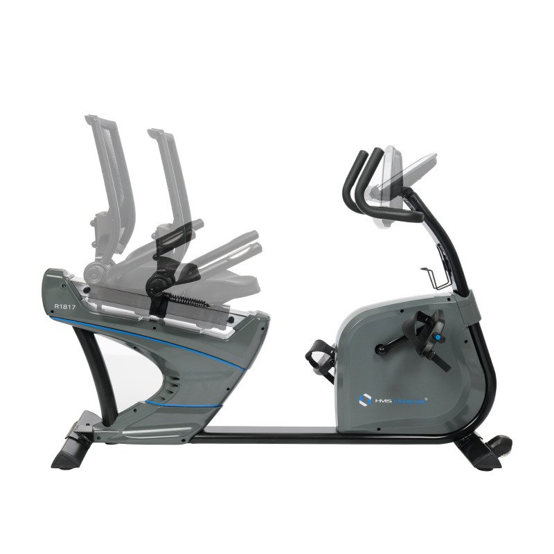 Rower magnetyczny z generatorem poziomy R1817 - HMS | Marbo-Sport.pl
